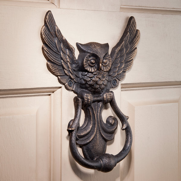 Design Toscano Owl Door Knocker & Reviews | Wayfair.co.uk